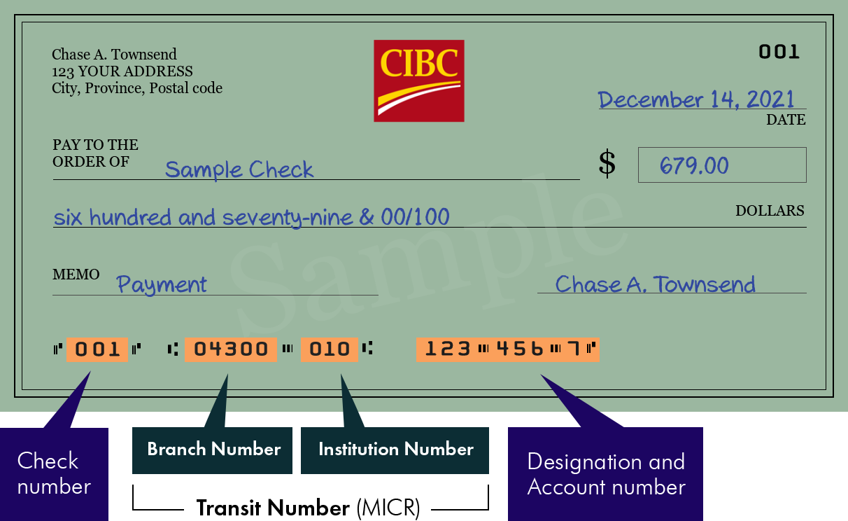 001004300 — Routing Number for the Canadian Imperial Bank Of Commerce ...