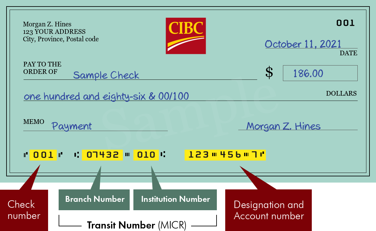 001007432 — Routing Number for the Canadian Imperial Bank Of Commerce ...