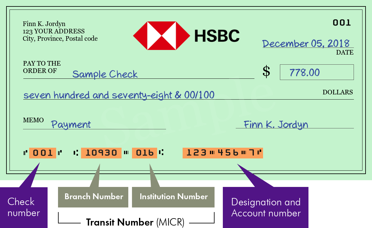 Barclays Bank Of Canada Routing Numbers And Transit Branch Numbers