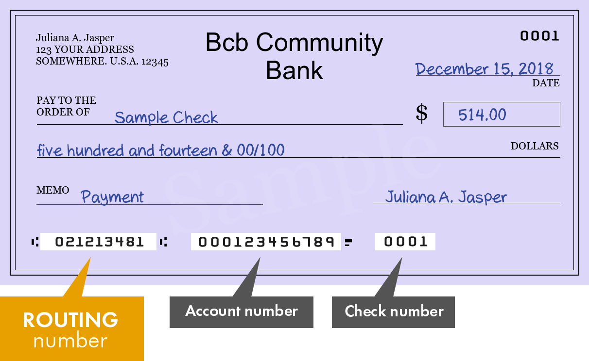 Bcb Community Bank - search routing numbers, addresses and phones of ...