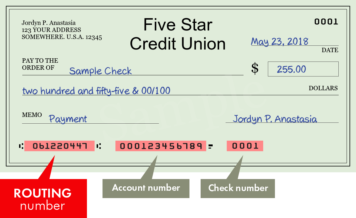 Five Star Credit Union - search routing numbers, addresses and phones ...