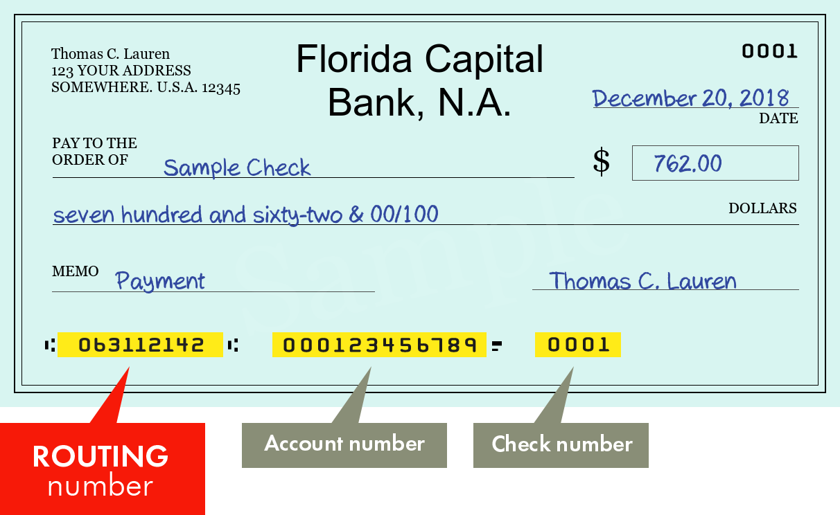 Florida Capital Bank, N.A. - search routing numbers, addresses and ...