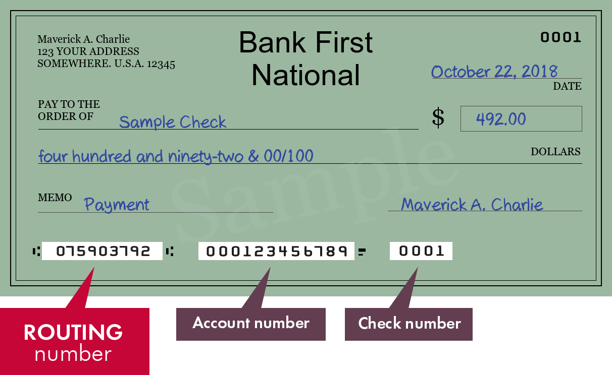 Bank First National - search routing numbers, addresses and phones of ...
