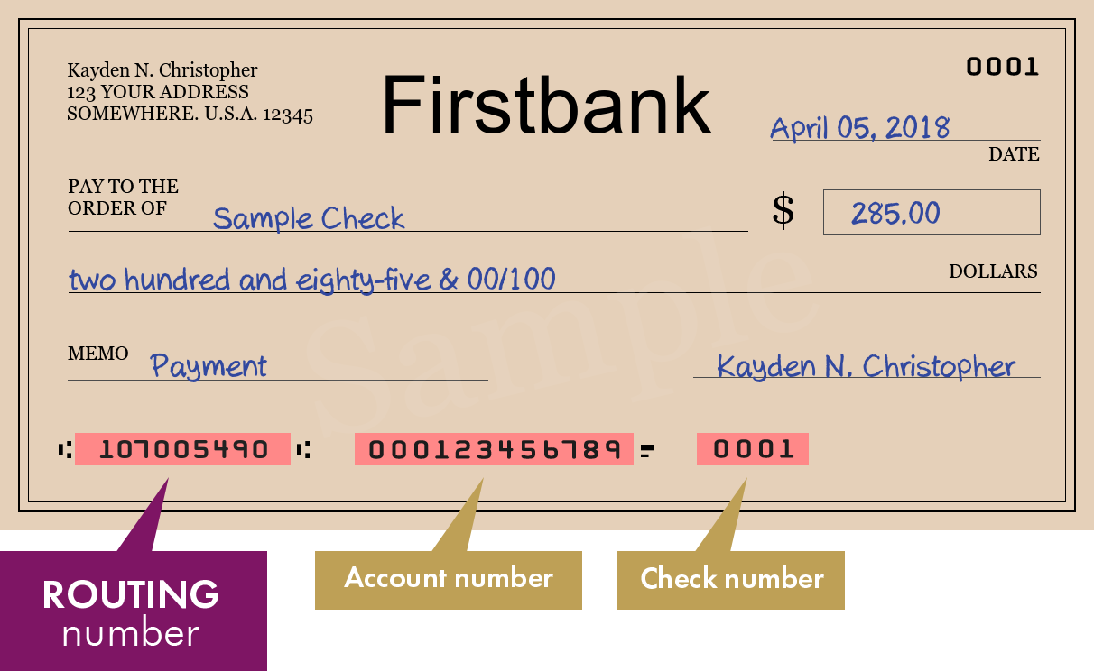 107005490 Routing Number Of Firstbank In Lakewood 107005490-routing-number-of-firstbank-in-lakewood