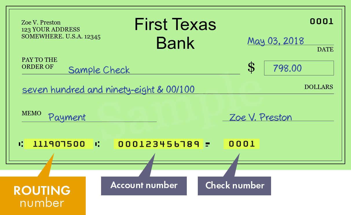 First Texas Bank - search routing numbers, addresses and phones of branches