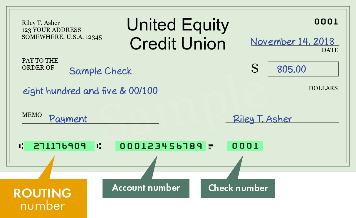 United Equity Credit Union - search routing numbers, addresses and ...