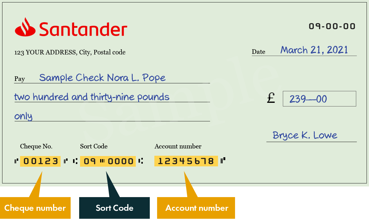 Sort Code 090000 of Santander UK in Merseyside