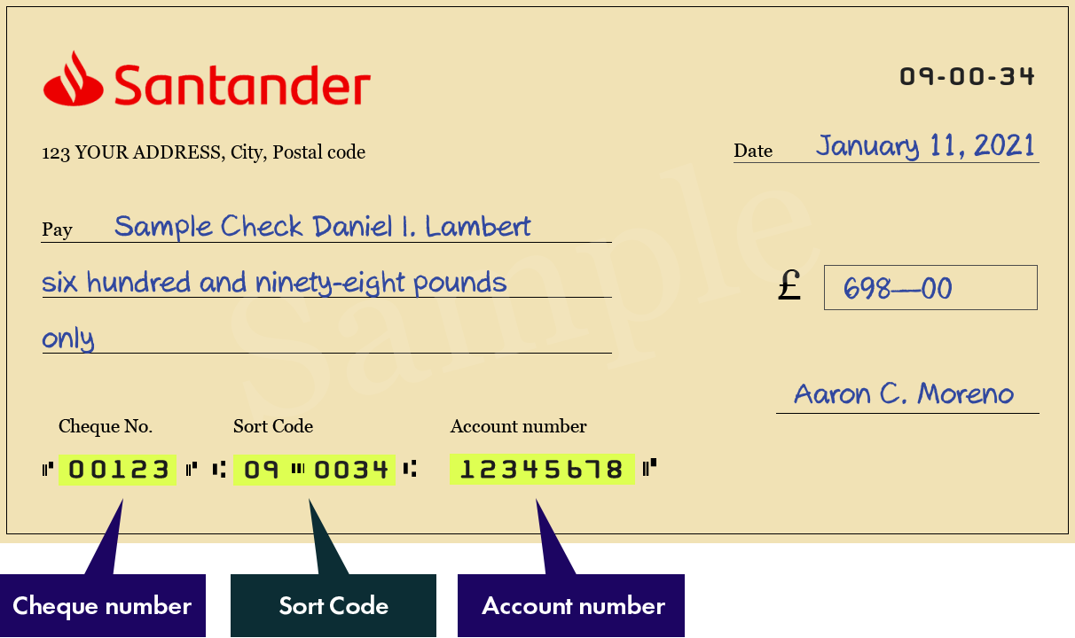 Sort Code 090034 of Santander UK in Merseyside