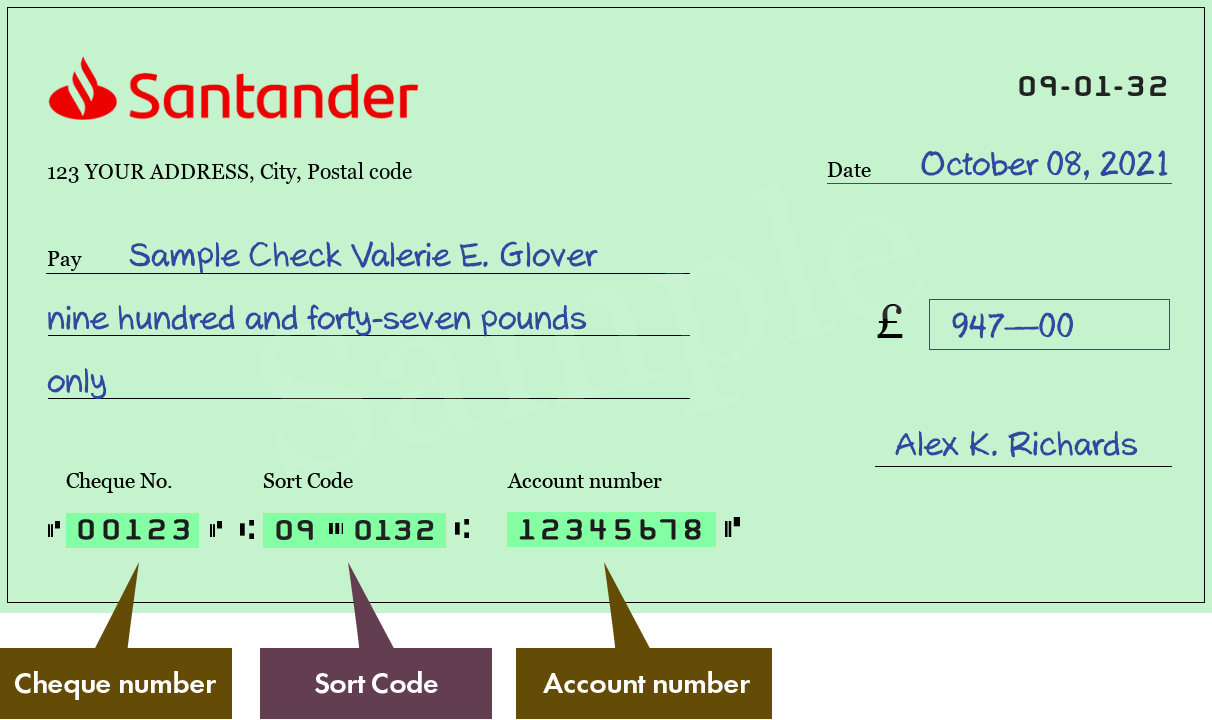 Sort Code 090132 of Santander UK in Merseyside