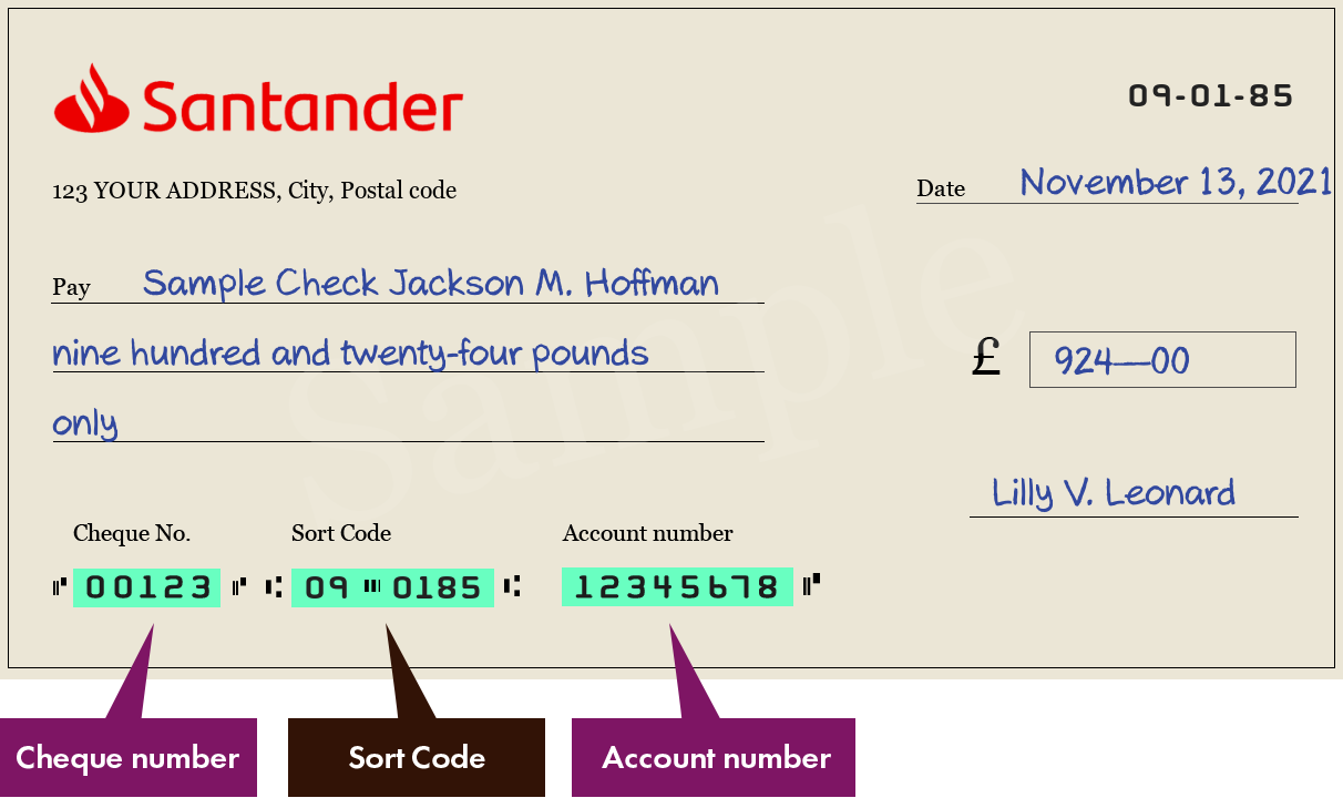 Sort Code 090185 of Santander UK in Merseyside