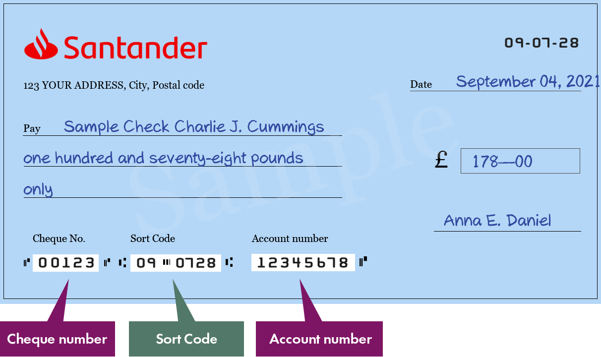 Sort Code 090728 of Santander UK in Merseyside
