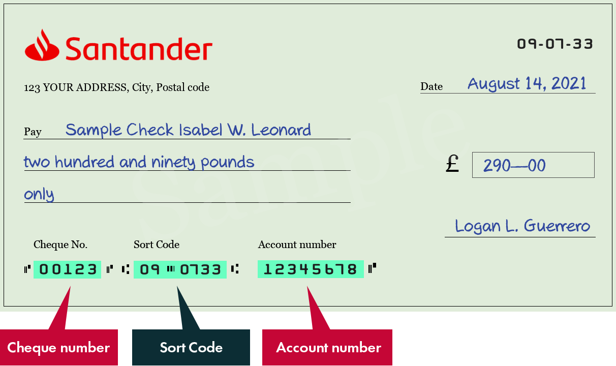 Sort Code 090733 of Santander UK in Merseyside