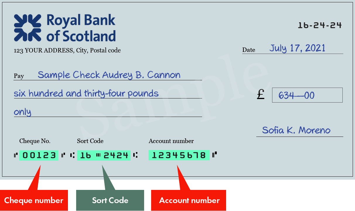 Sort Code 162424 of RBS Royal Bank of Scotland in Liverpool