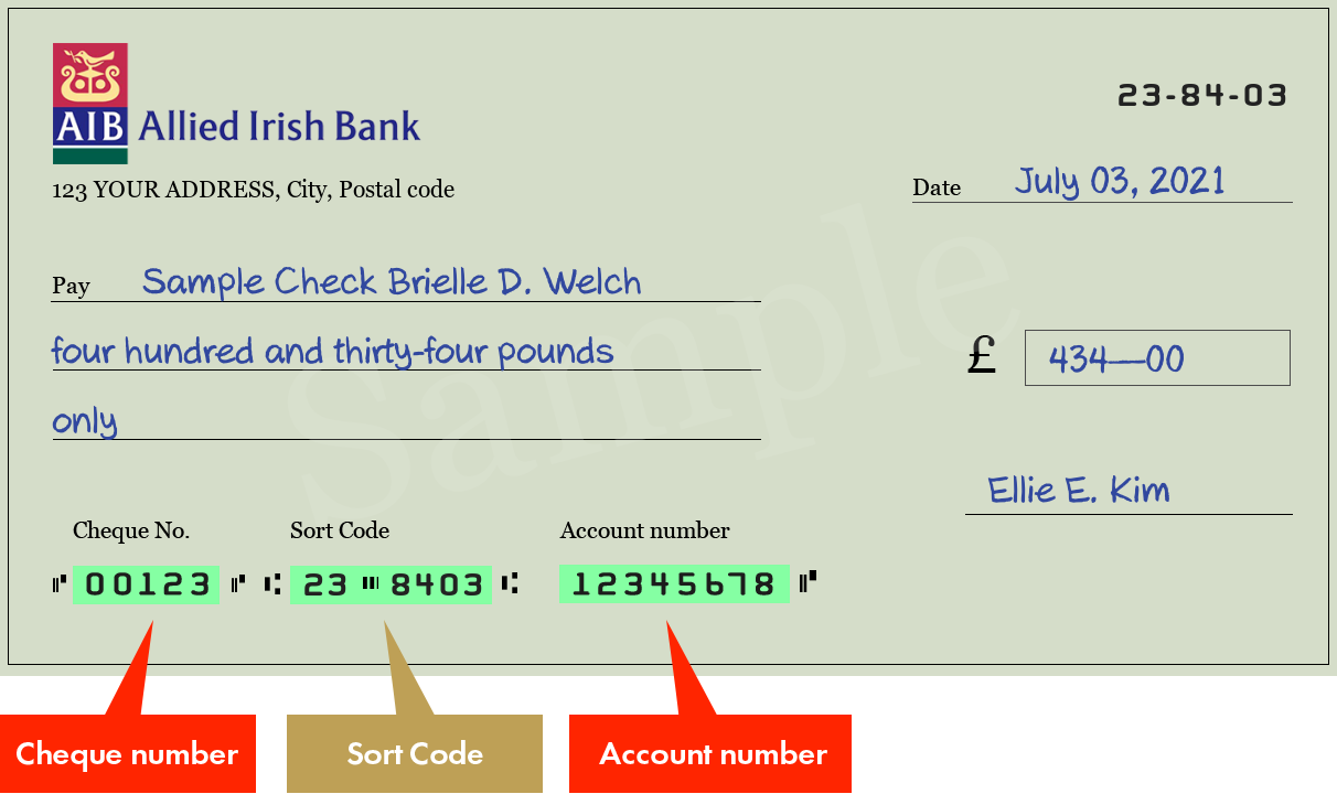 Allied Irish Bank (GB) Sort Codes List (52 branches)