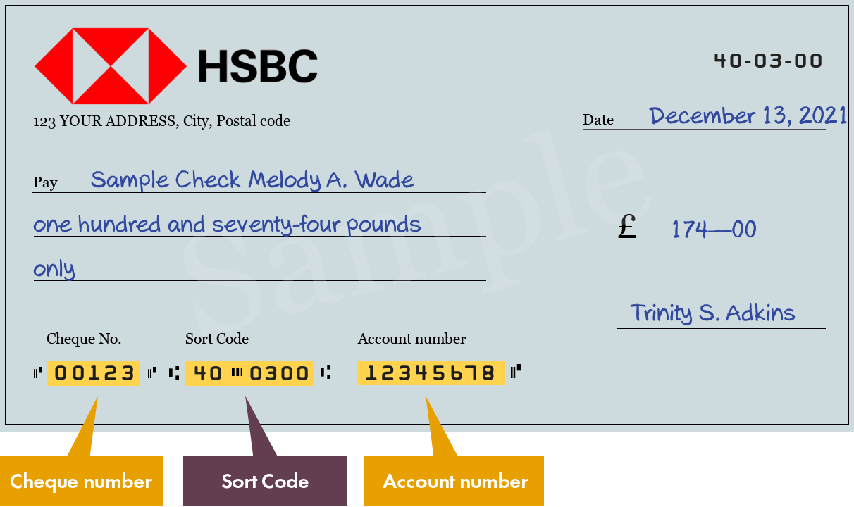 Sort Code 400300 Of Hsbc Bank Plc In Swansea Sort Code 400300 Of Hsbc Bank Plc In Swansea