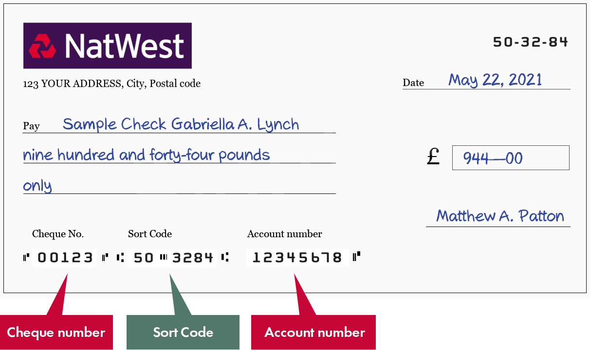 Sort Code 503284 of National Westminster Bank plc in Southampton