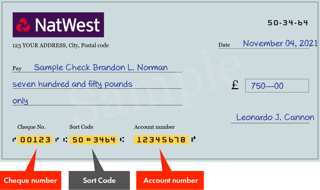 Sort Code 503464 of National Westminster Bank plc in Birmingham