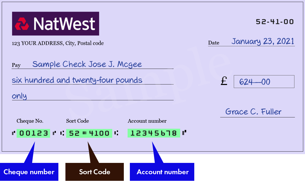 Sort Code 524100 Of National Westminster Bank Plc In Chatham Sort Code 524100 Of National Westminster Bank Plc In Chatham