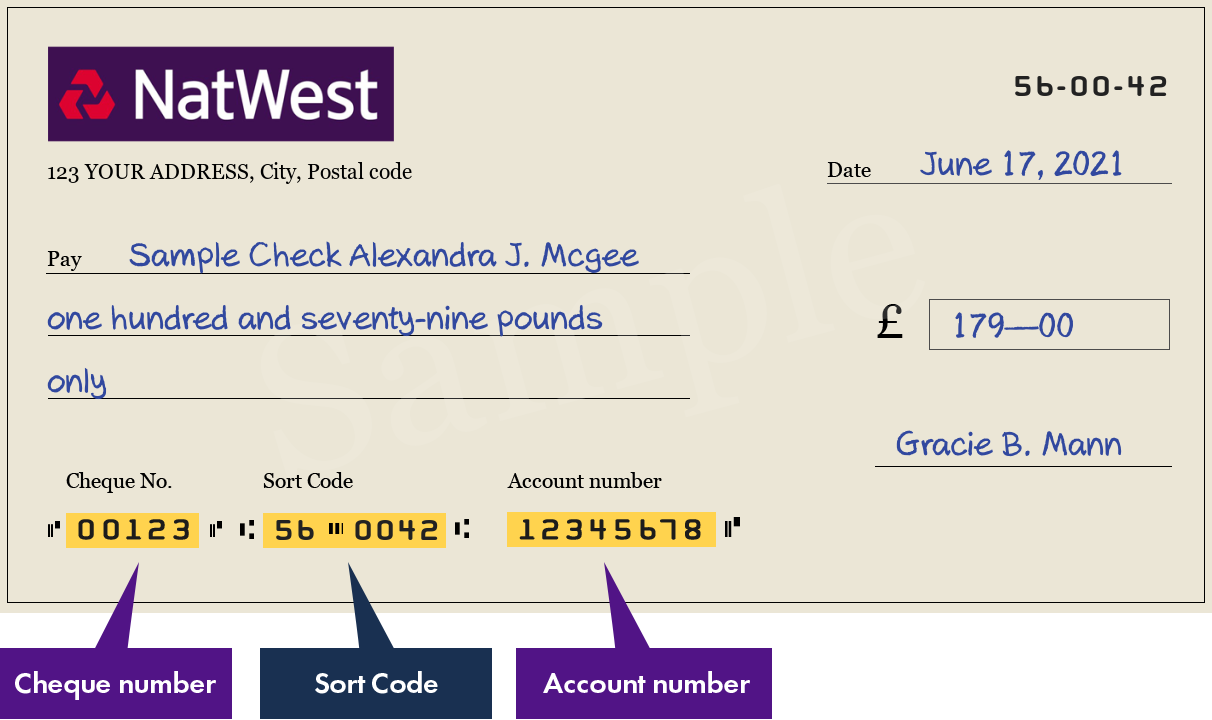 Sort Code 560042 of National Westminster Bank plc in Chatham