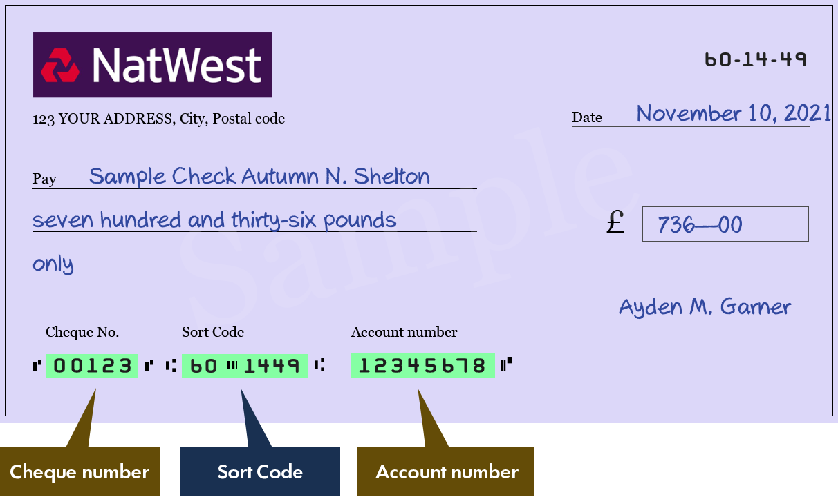 Sort Code 601449 of National Westminster Bank plc in Leicester