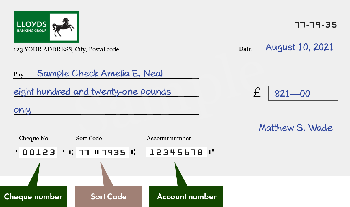 Sort Code 777935 Of Lloyds Bank Plc In Chelmsford Sort Code 777935 Of Lloyds Bank Plc In Chelmsford